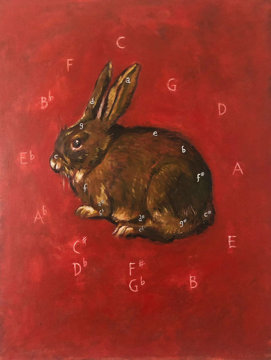 Marla Goodman Art | The Bunny Rabbit of Fifths – Kirks' Grocery